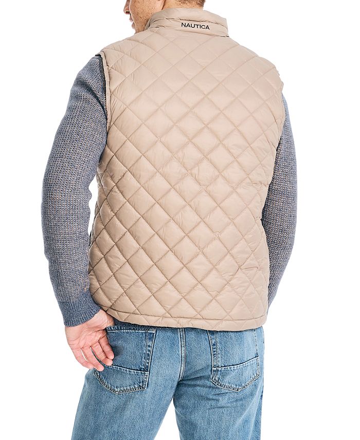 Nautica Men's Tempasphere Quilted Full-Zip Vest - Macy's