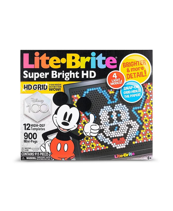 Lite Brite Super Bright HD Disney - Macy's