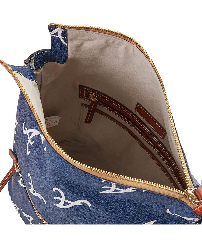 Dooney & Bourke Women's Atlanta Braves Sporty Monogram Large Purse - Macy's