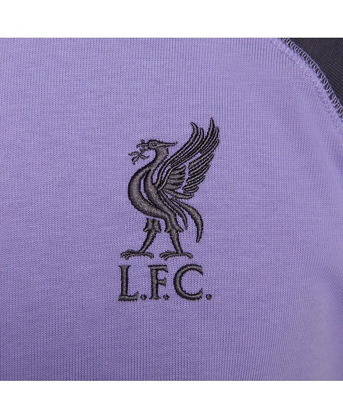 Nike Men's Purple Liverpool Travel Raglan T-shirt - Macy's