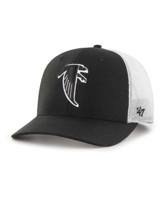 Men's '47 Brand Black Atlanta Falcons Adjustable Trucker Hat - Macy's