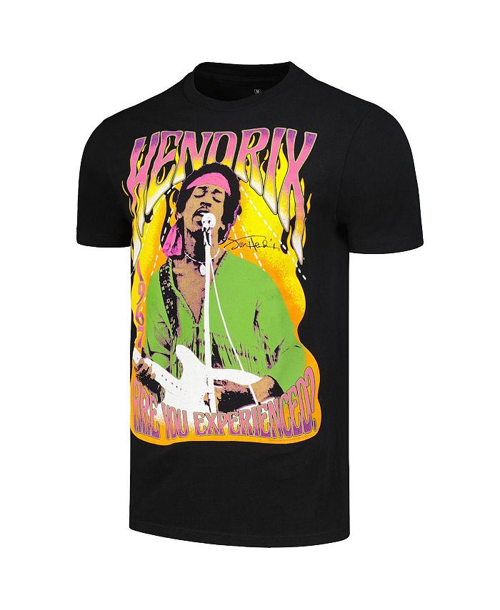 Ripple Junction Men's Black Jimi Hendrix Graphic T-shirt - Macy's