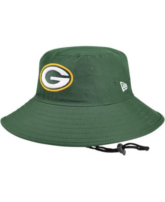 Men's New Era Green Green Bay Packers Main Bucket Hat - Macy's