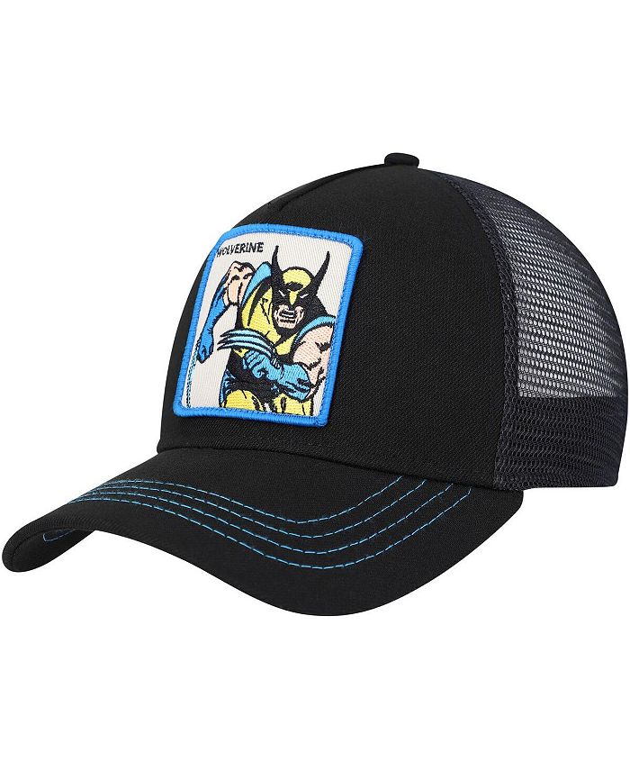 Lids Men's Black X Men Wolverine Retro A-Frame Adjustable Hat - Macy's