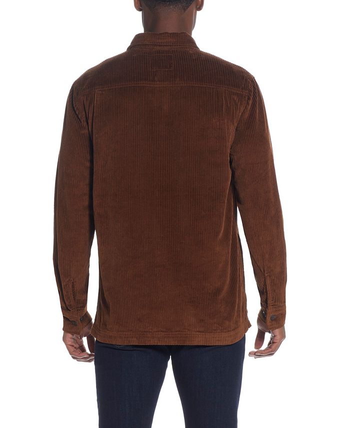 Weatherproof Vintage Men's Wide Wale Corduroy Unlined Shirt Jacket - Macy's