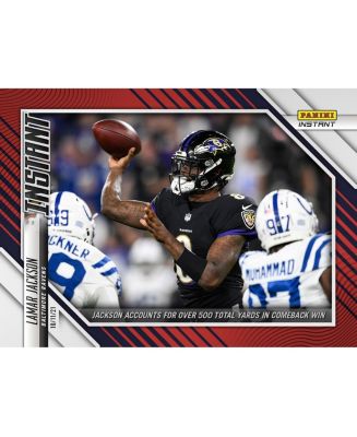Lamar Jackson Baltimore Ravens Fanatics Exclusive Parallel Panini ...