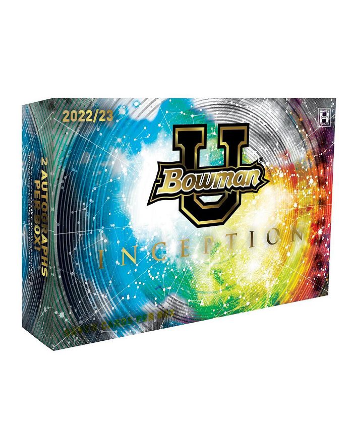 Bowman 2022-23 University Inception Factory Sealed Hobby Box - Macy's
