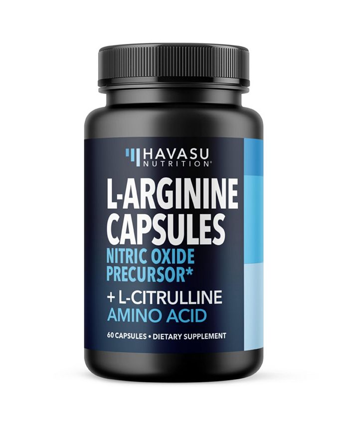 Havasu Nutrition L Arginine L Citrulline Supplement Nitric Oxide Pills ...