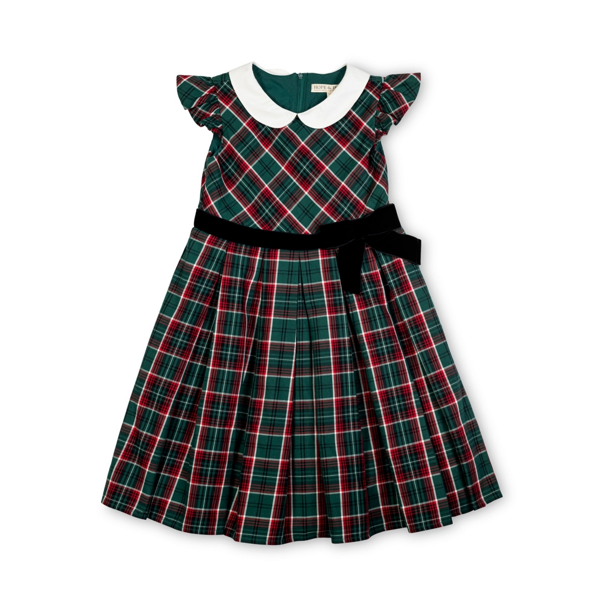 Click here for Hope & Henry Big Girls Flutter Sleeve Peter Pan Co... prices
