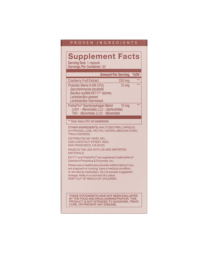Hers Start Women's Immune Support Probiotic Supplement - Macy's