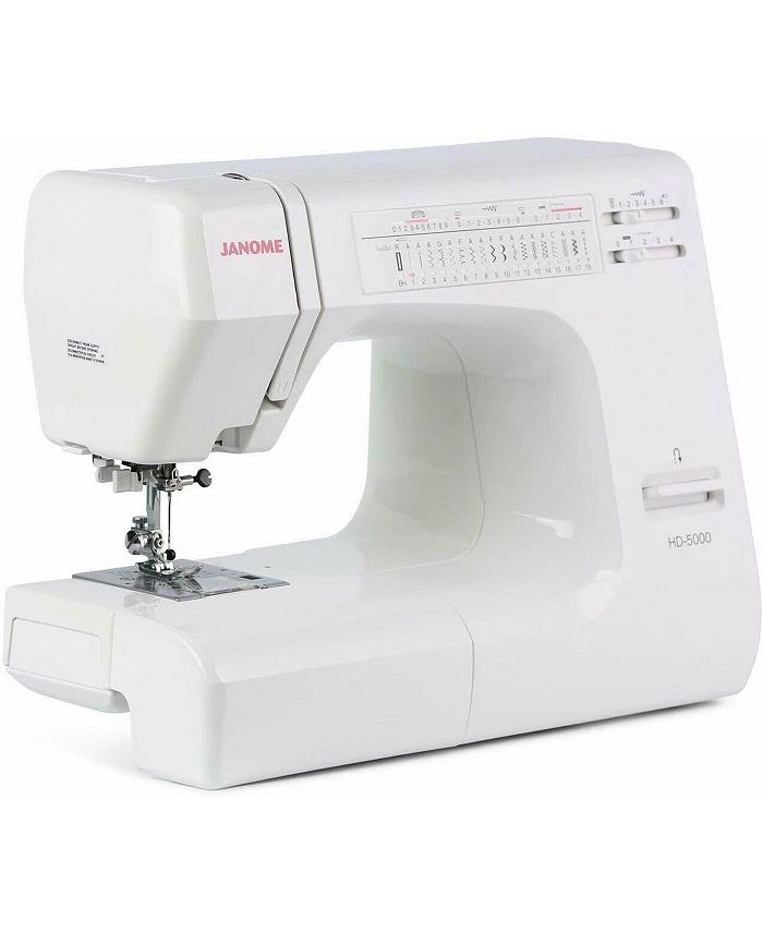 Janome HD5000 Heavy Duty Mechanical Sewing Machine - Macy's