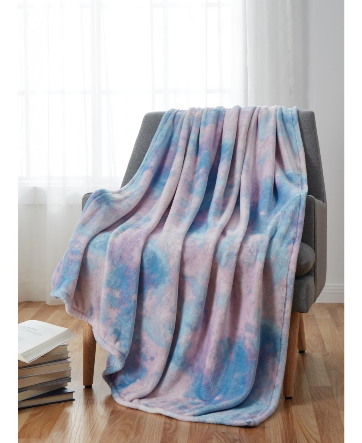 Click here for Kate Aurora Tie Dyed Pink & Blue Ultra Soft & Plus... prices