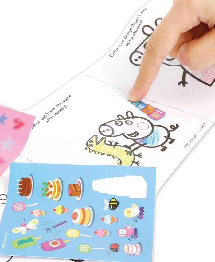 Peppa Pig Color Sticker Activity - Macy's