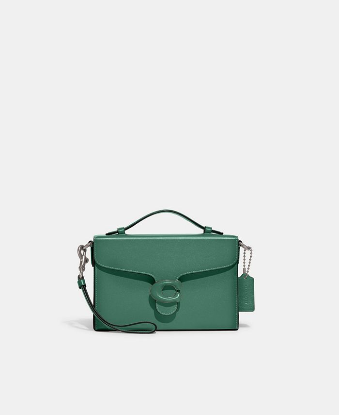 COACH Tabby Glovetanned Leather Small Box Bag - Macy's