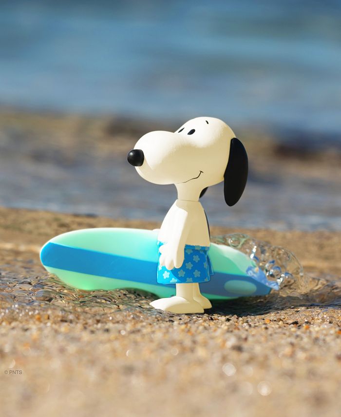 Super 7 Peanuts Snoopy Surfer Snoopy 3.75" ReAction Figure - Macy's