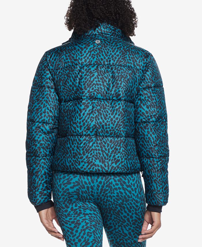 Skechers Women's DVF Animal Puffer Jacket - Macy's