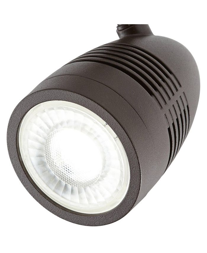 Pro Track 4-Head LED Ceiling Track Light Fixture Kit with Floating ...