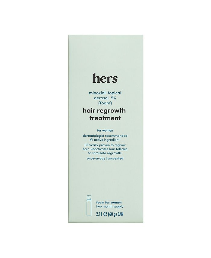 Hers Hair Regrowth Treatment Minoxidil 2% Topical Serum - Macy's