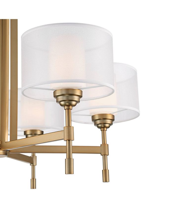 Possini Euro Design Beauchamp Gold Chandelier Lighting 32" Wide Modern ...
