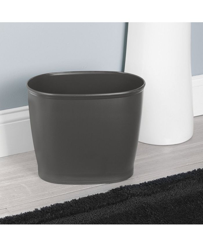 mDesign Plastic Slim Trash Garbage Wastebasket Bin - Macy's