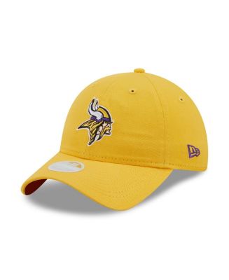Women's New Era Gold Minnesota Vikings Core Classic 2.0 9TWENTY ...