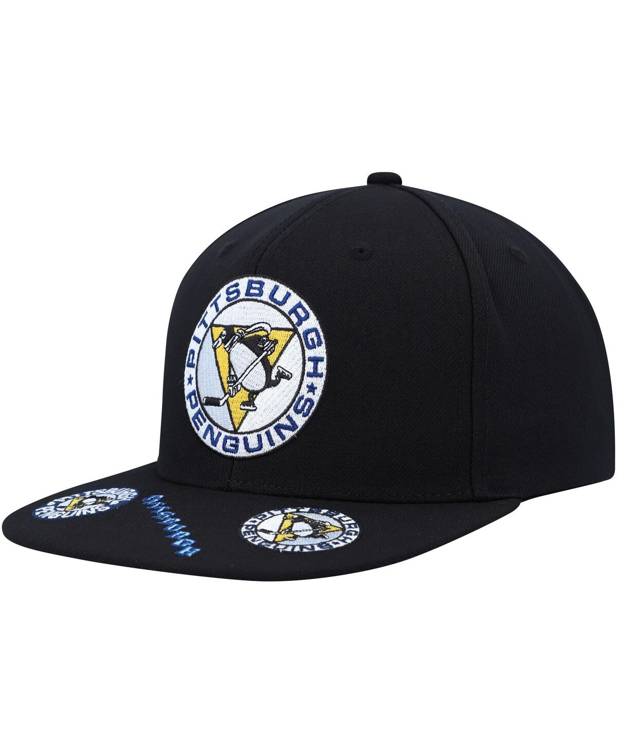 Click here for Mens Mitchell & Ness Black Pittsburgh Penguins Vin... prices