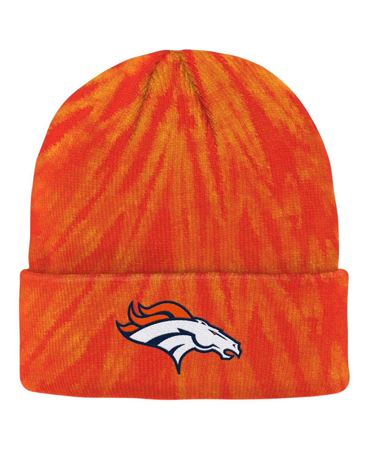 Click here for Big Boys and Girls Orange Denver Broncos Tie-Dye C... prices