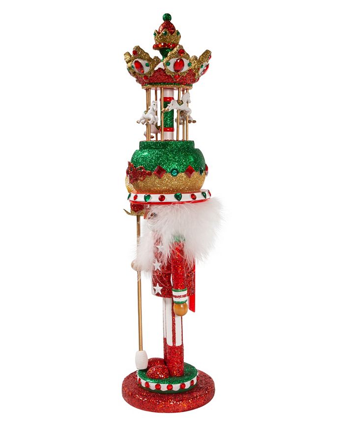 Kurt Adler 18" Carousel Hat Musical Nutcracker - Macy's