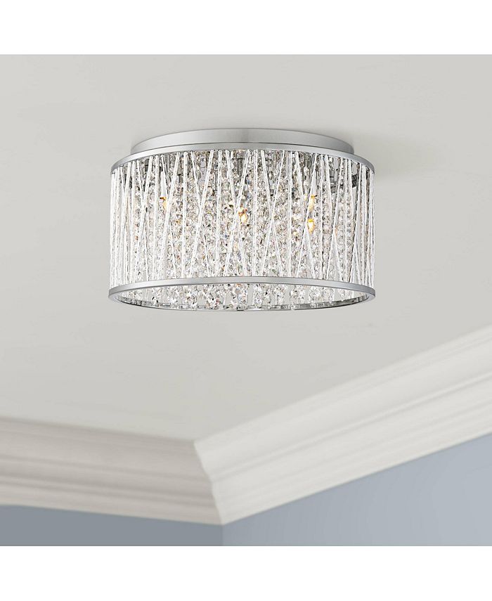 Possini Euro Design Laser Cut Modern Ceiling Light Flush-Mount Fixture ...