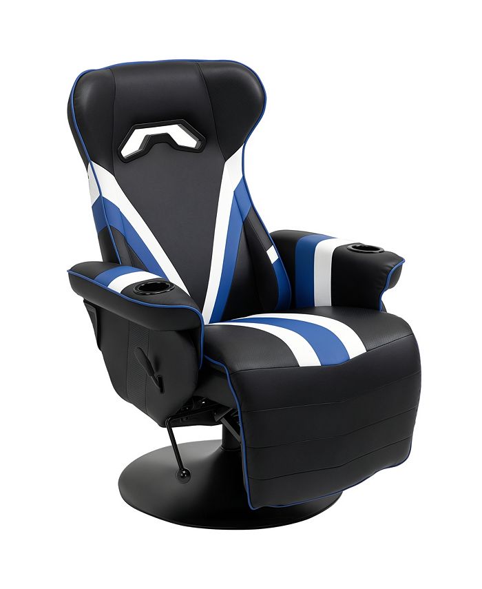 Vinsetto Racing Video Game Chair Recliner with Reclining Backrest and ...