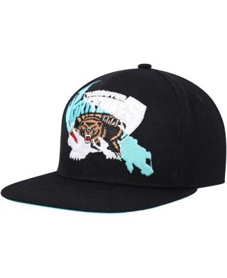 Men's Mitchell & Ness Black Vancouver Grizzlies Paint By Numbers ...