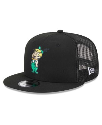 Men's New Era Black The Jetsons Elroy Jetson Trucker 9FIFTY Snapback ...
