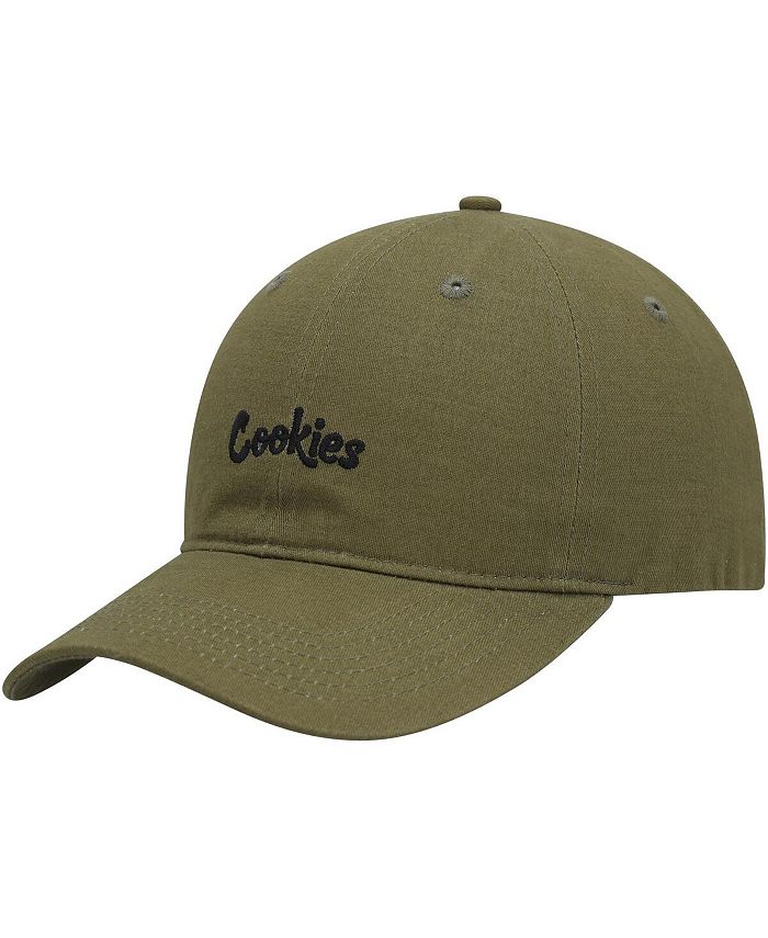 Cookies Men's Olive Original Dad Adjustable Hat - Macy's