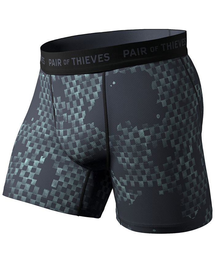 Pair of Thieves Men's SuperFit Breathable Mesh Boxer Brief 2 Pack - Macy's