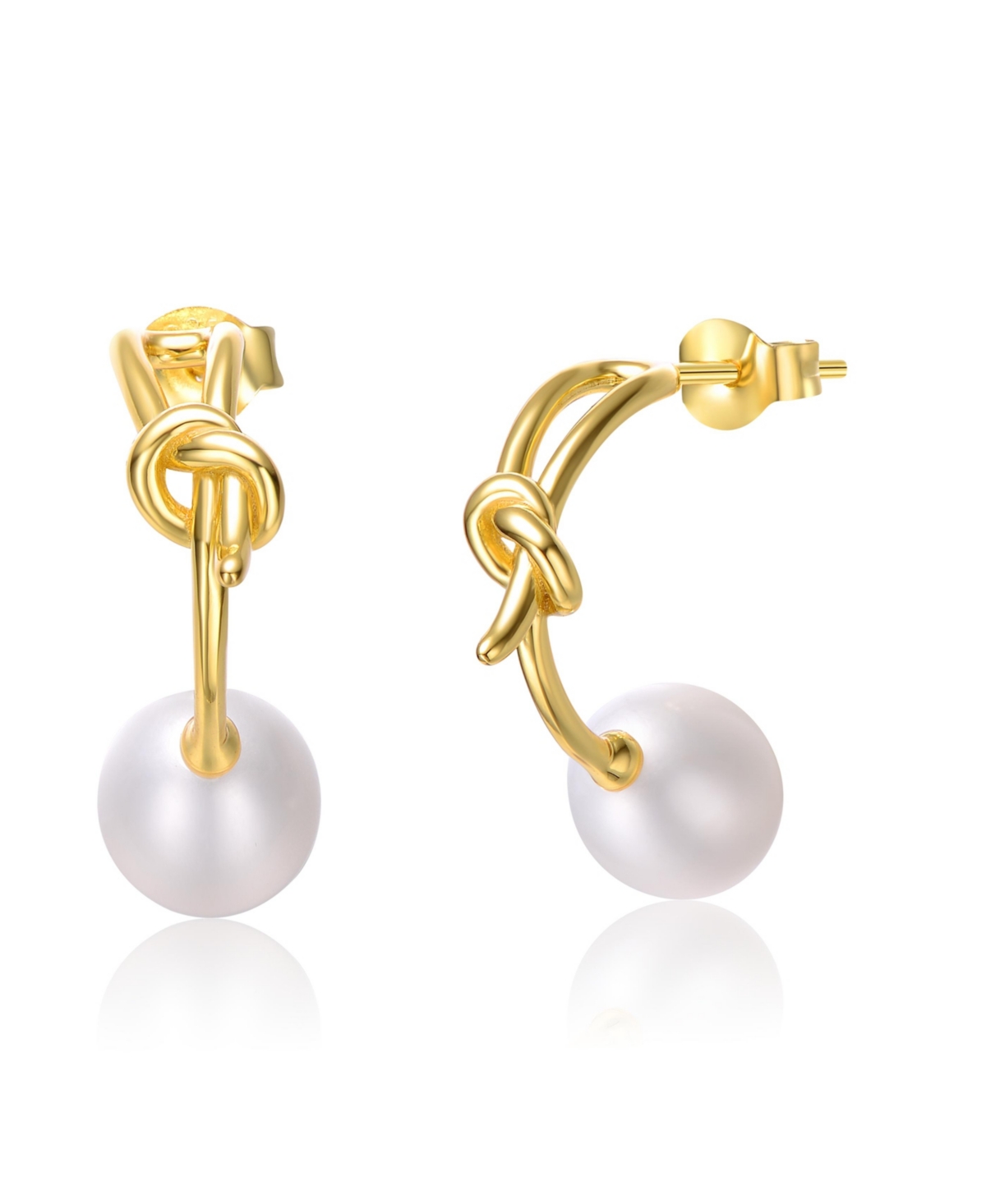Click here for Sterling Silver 14k Yellow Gold Plated with White... prices