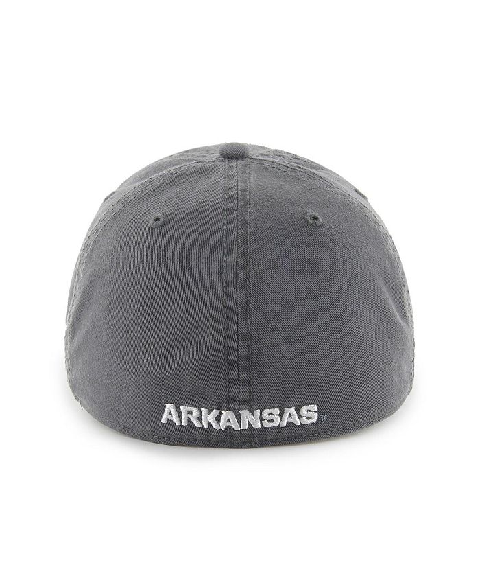 '47 Brand Men's Charcoal Arkansas Razorbacks Franchise Fitted Hat - Macy's