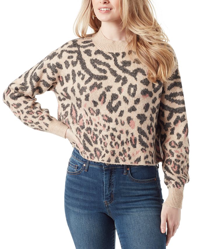 Jessica Simpson Women's Portia Cropped Sweater - Macy's