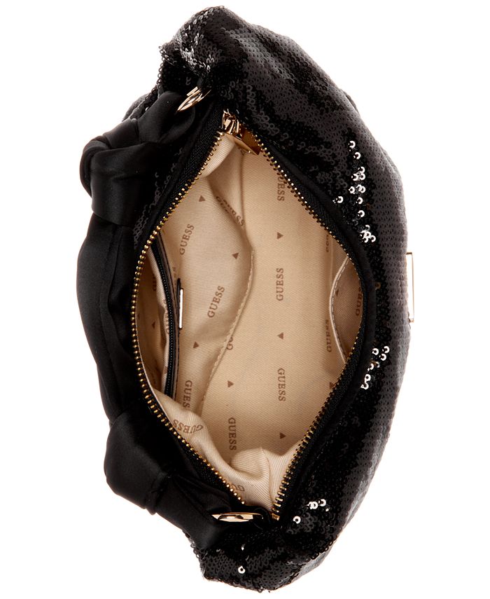 GUESS Velina Sequin Hobo - Macy's