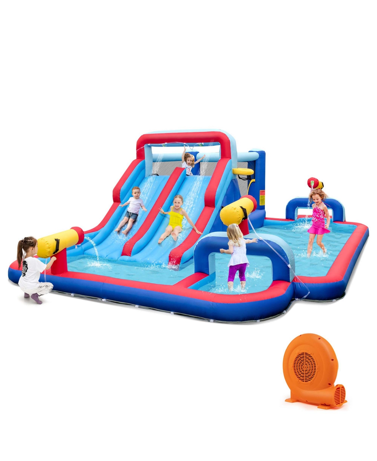 Click here for Inflatable Water Slide Park Kids Bounce House Clim... prices