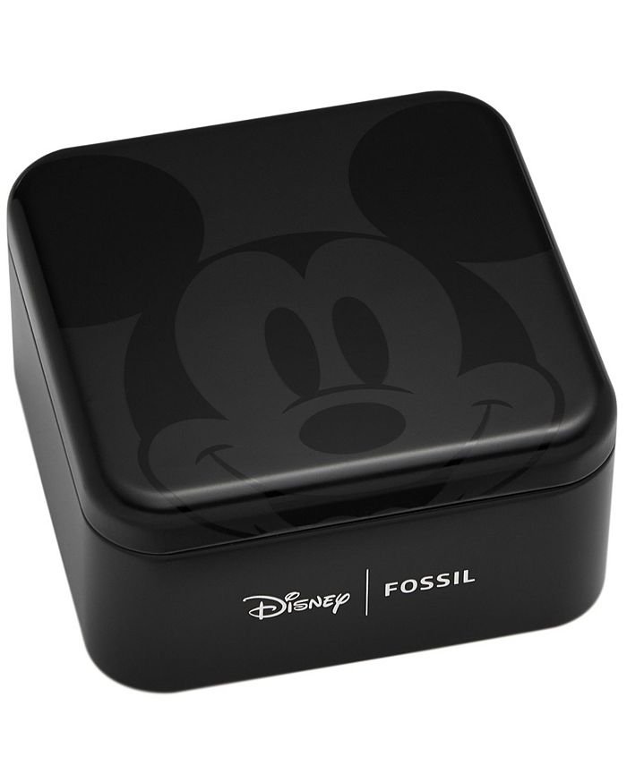 Fossil Disney x Fossil Special Edition Men's Hematite Crystal Mickey ...