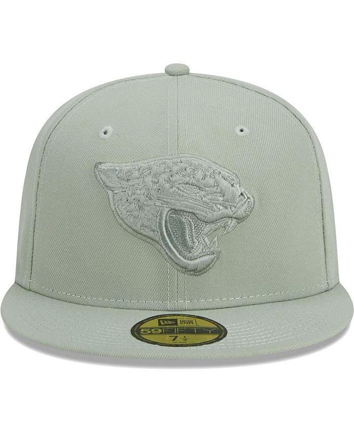 New Era Men's Green Jacksonville Jaguars Color Pack 59FIFTY Fitted Hat ...