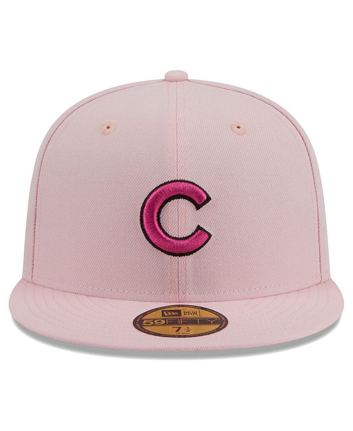 New Era Men's Pink Chicago Cubs 2016 MLB World Series 59FIFTY Fitted ...