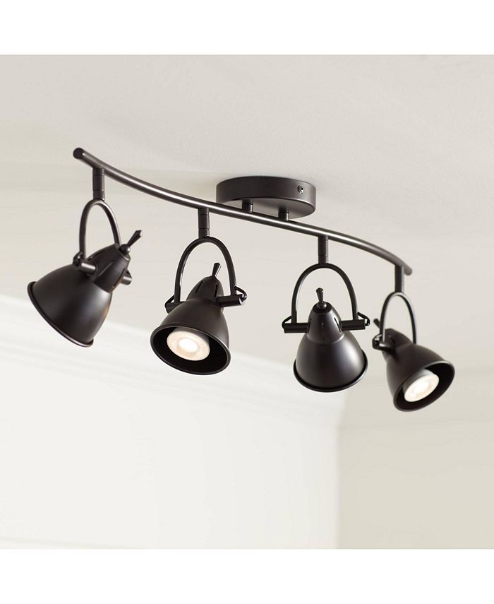 Pro Track Thorndale 4-Head LED Ceiling Track Light Fixture Kit ...