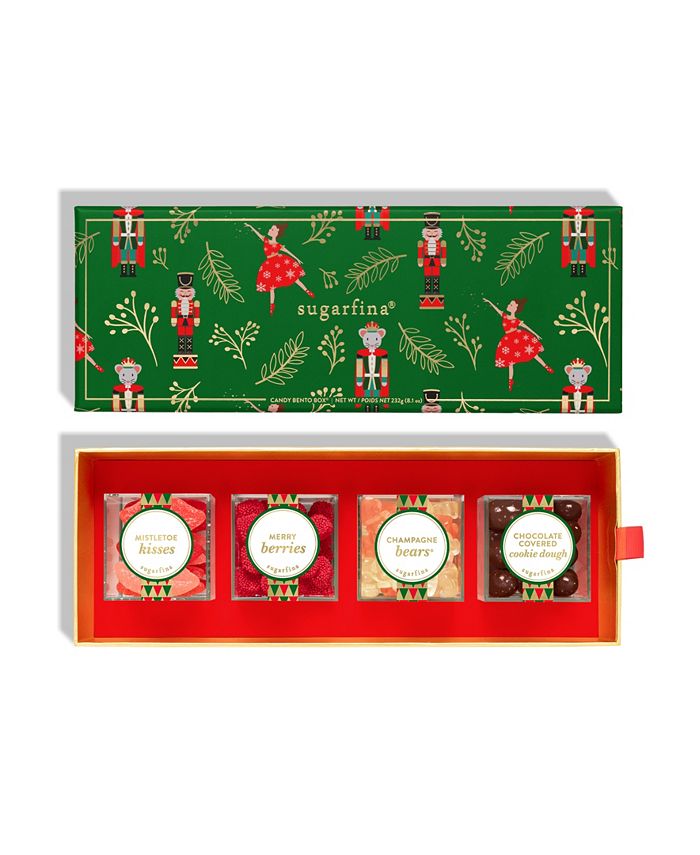 Sugarfina Holiday Nutcracker Sweet Candy Bento Box, 4 Piece - Macy's