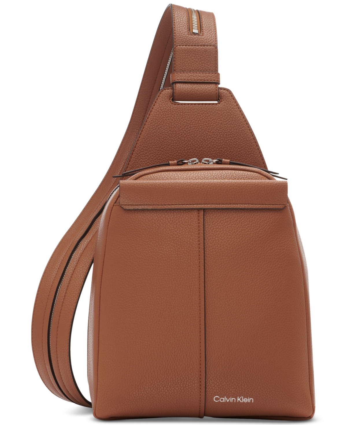 Click here for Calvin Klein Millie Convertible Leather Sling Bag... prices