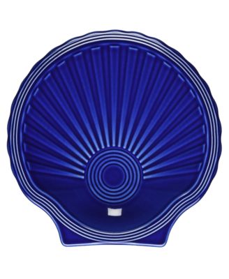 Fiesta Coastal Shell-Shaped Plate - Macy's