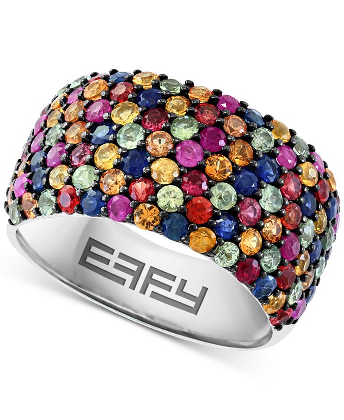 EFFY Collection EFFY® Multicolor Sapphire Ring (3-5/8 ct. t.w.) in ...