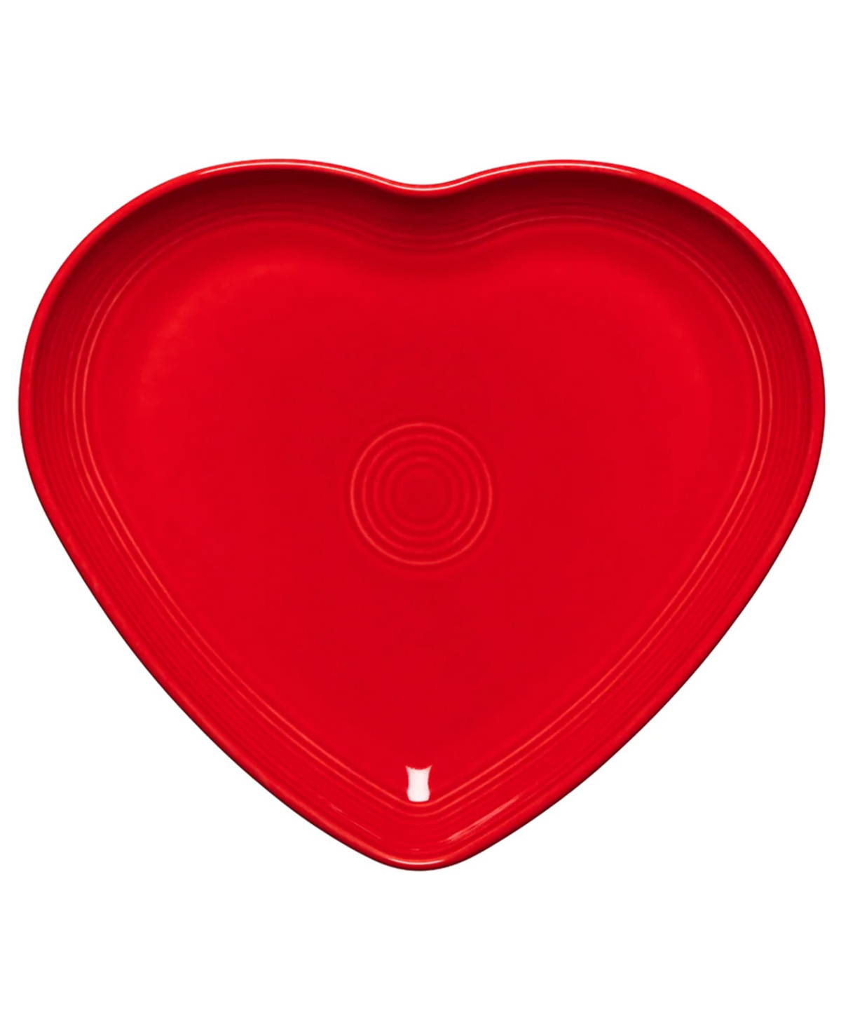 Click here for Fiesta Heart Shaped Plate 9 - Scarlet prices