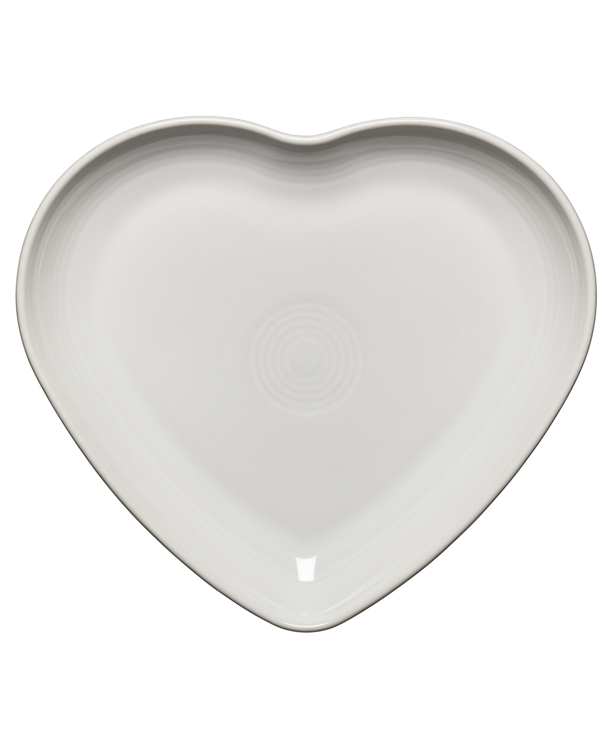 Click here for Fiesta Heart Shaped Plate 9 - White prices