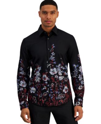 Hugo boss flower shirt store